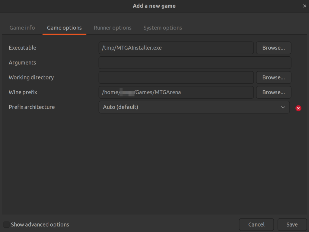 How to manually install a game on Lutris - Void Sentry